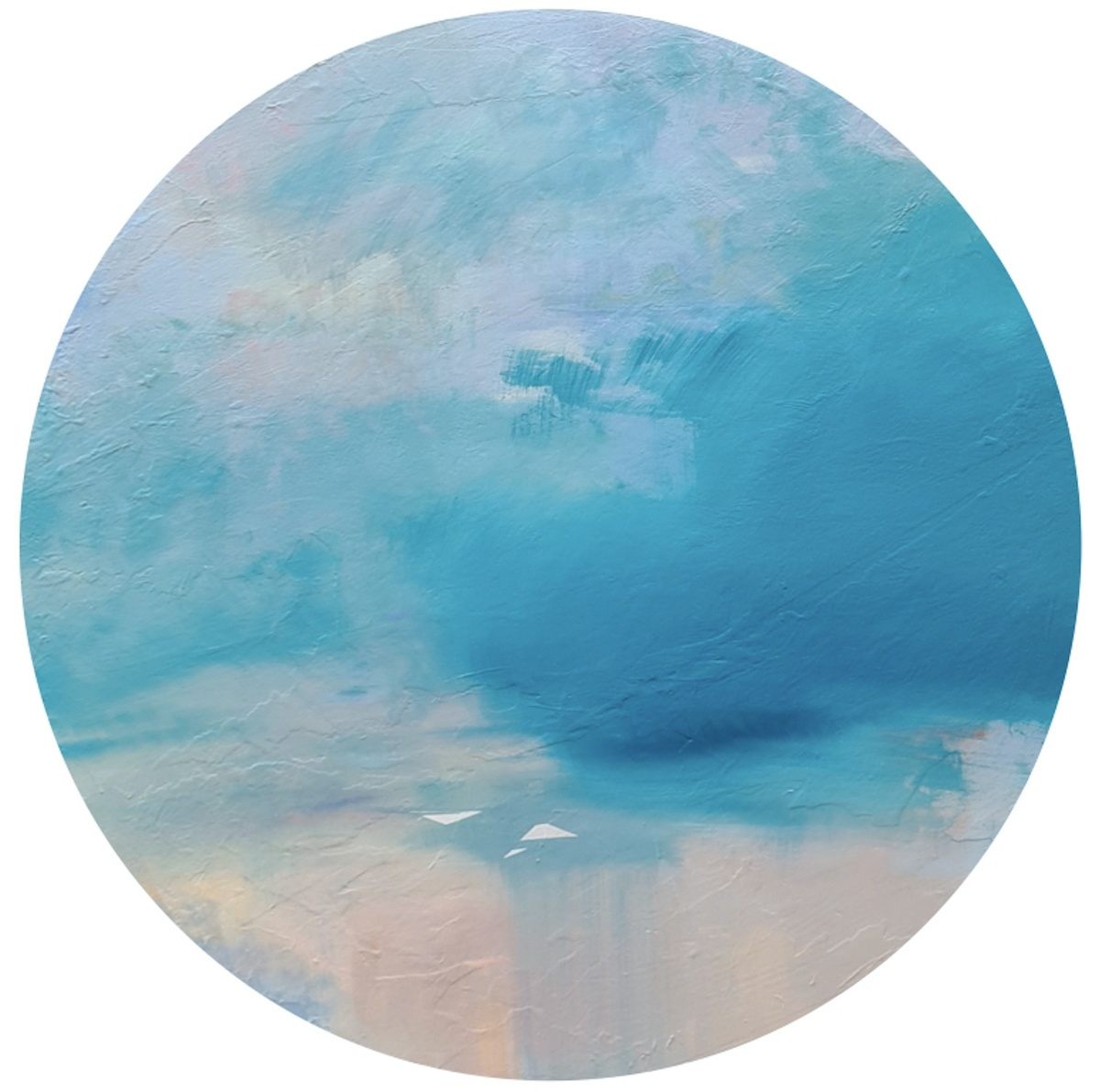 Migration | Teal Sky by Yuliya Martynova | Buy Art Online | Rise Art