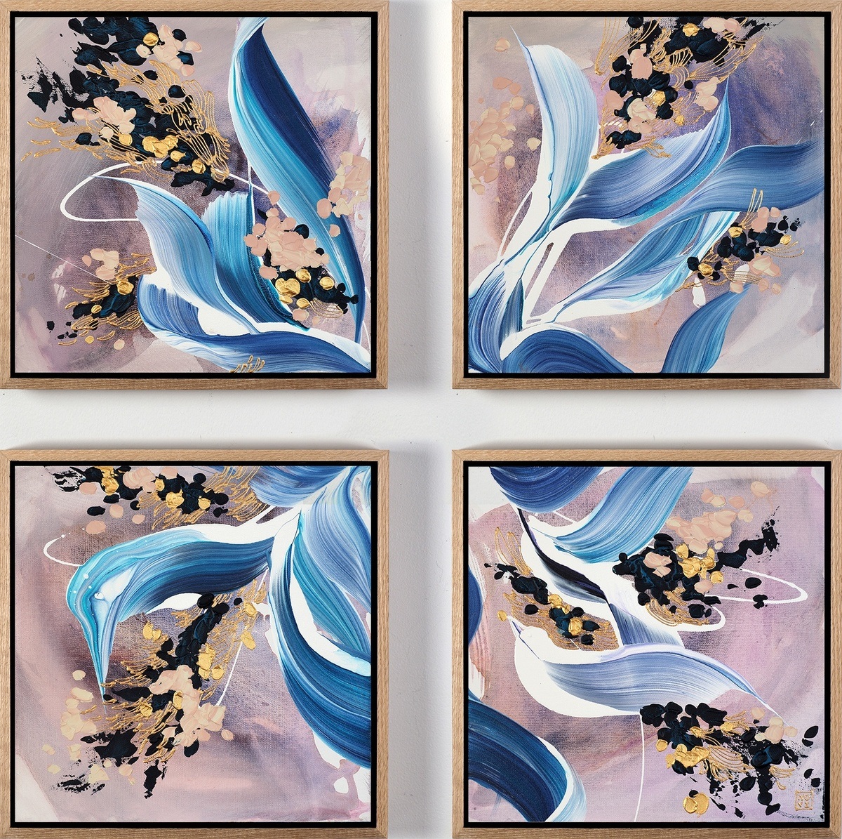 Dreamcatcher Quadriptych by Novi Lim | Buy Art Online | Rise Art