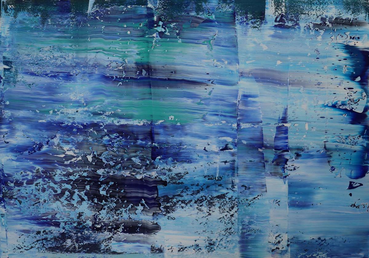 Mohawk River [Abstract N°2485] by Koen Lybaert | Buy Art Online | Rise Art