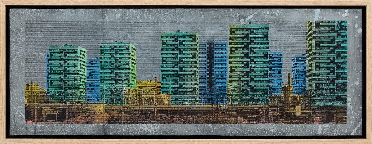 75019 Paname by Eric Mercier | Buy Art Online | Rise Art