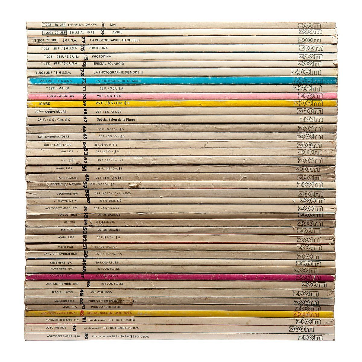 Vintage magazine ZOOM number 2 # 39 / 80 by Morgan Paslier | Buy Art ...