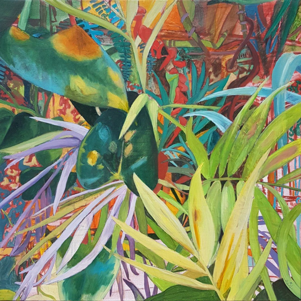 Sous le feuillage par Valérie Auriel | Acheter de l'art en ligne | Rise Art