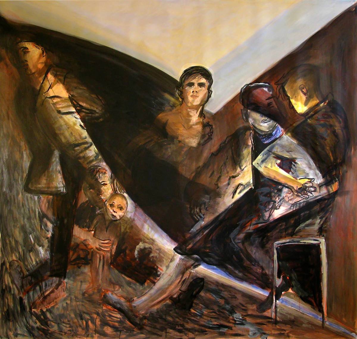 Waiting by Frank Creber | Buy Art Online | Rise Art