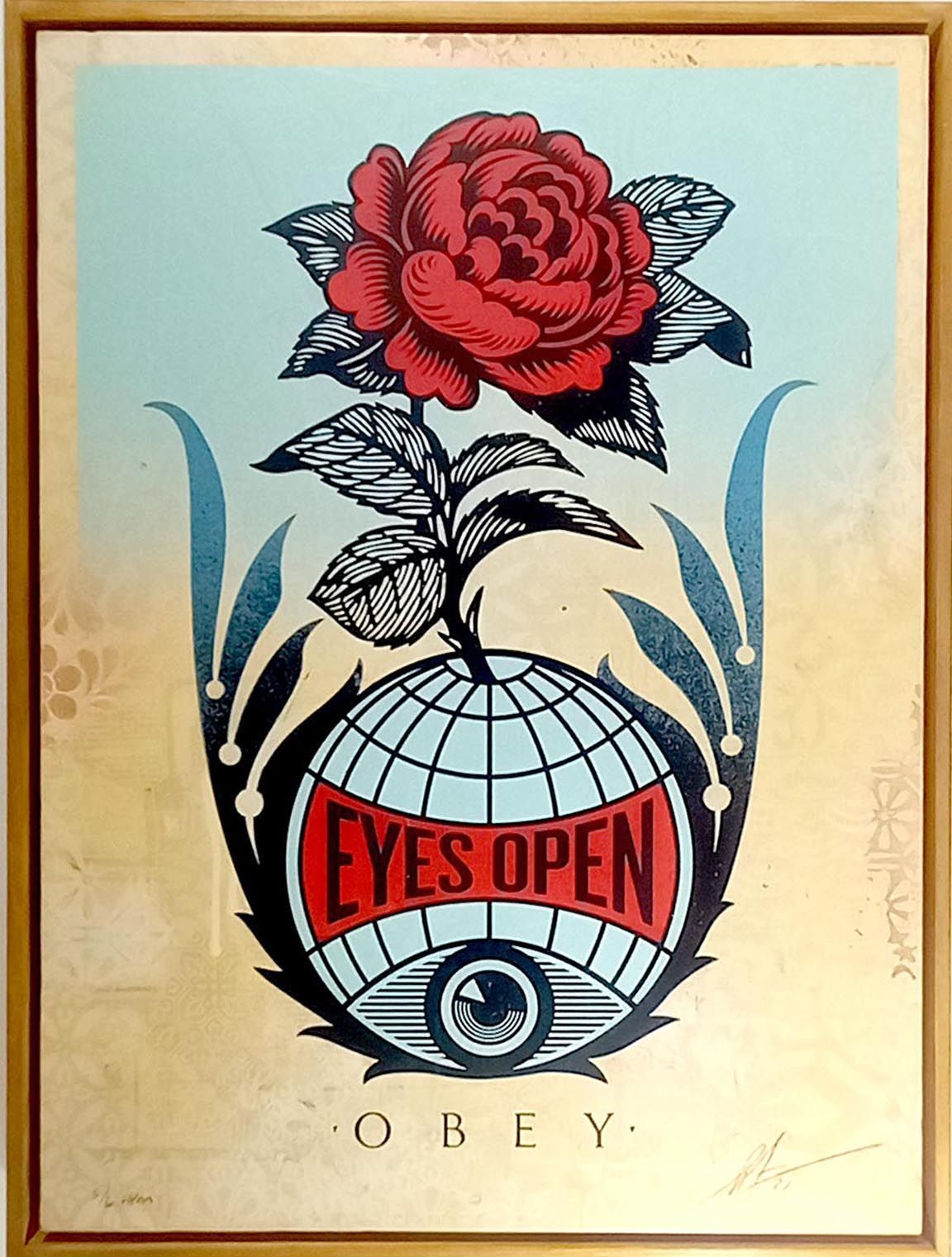 Eyes Open - HPM by Shepard Fairey | Buy Art Online | Rise Art