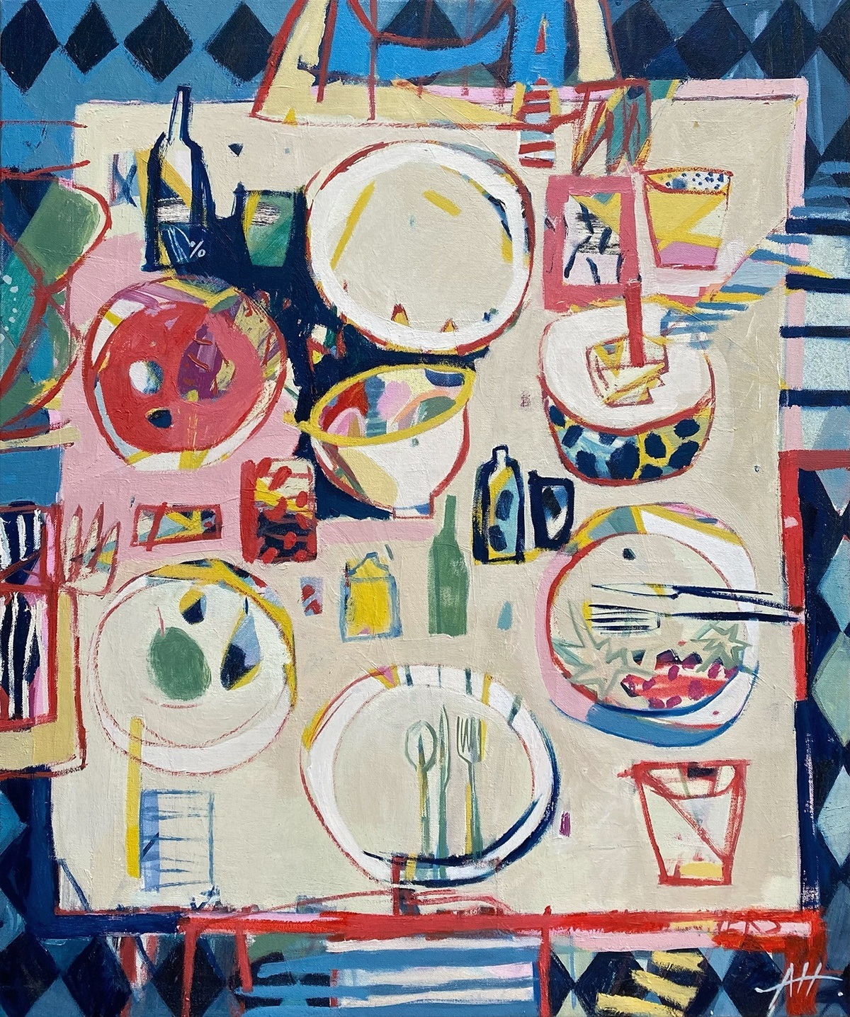 A Moment at the Kitchen Table by Anna Hymas | Buy Art Online | Rise Art