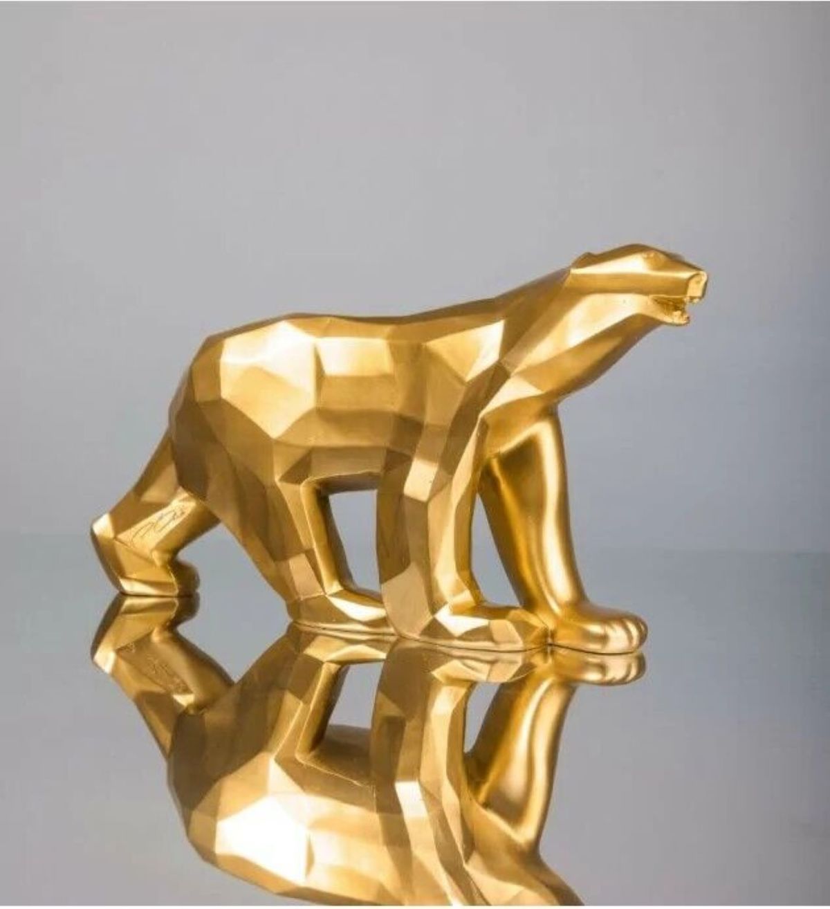 Pompon Gold by Richard Orlinski | Buy Art Online | Rise Art