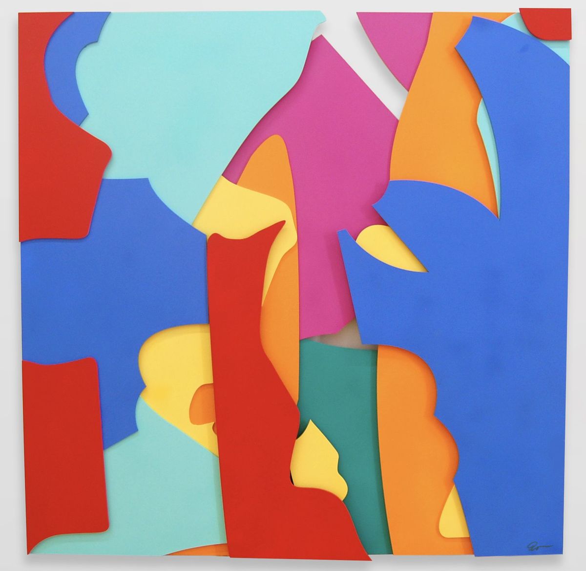 LAYERED COMPOSITION by Yoni Alter | Buy Art Online | Rise Art