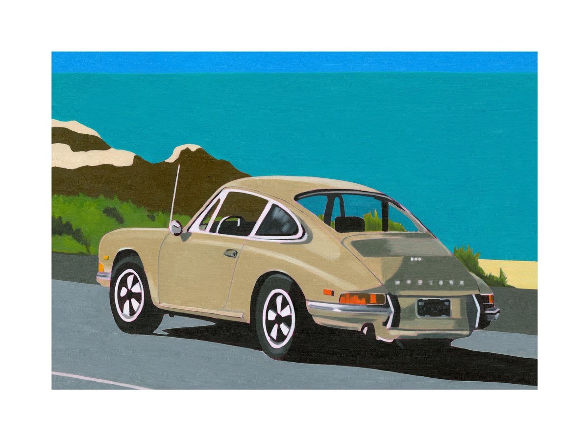 Gentleman car by Al Freno | Buy Art Online | Rise Art
