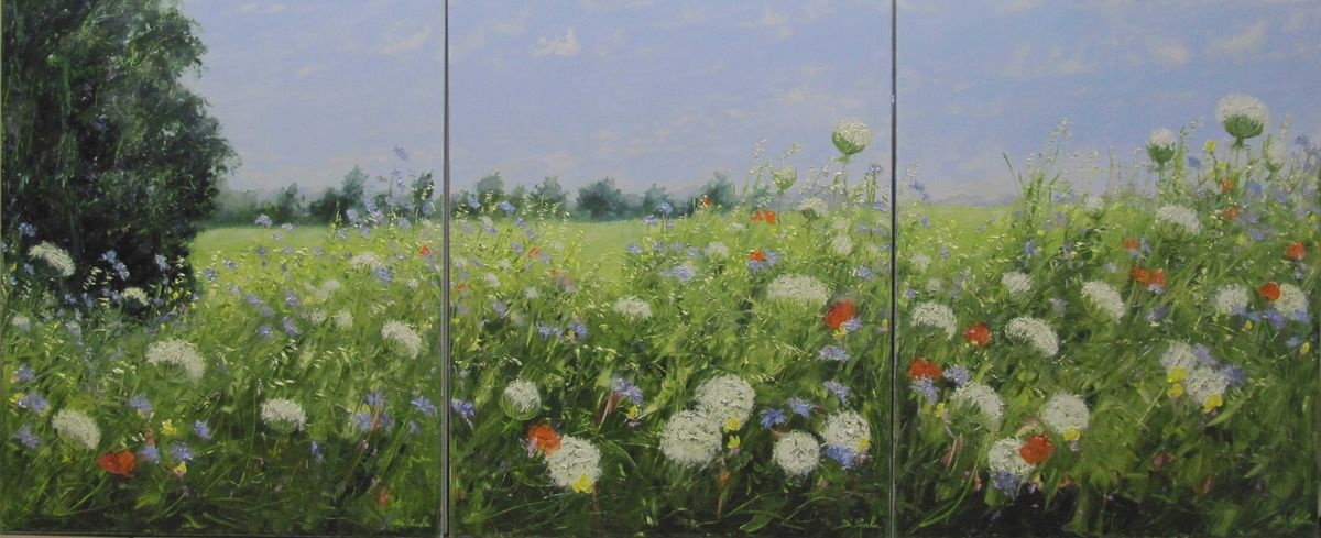 L'herbe éclate de vie by Brigitte Di Scala | Buy Art Online | Rise Art