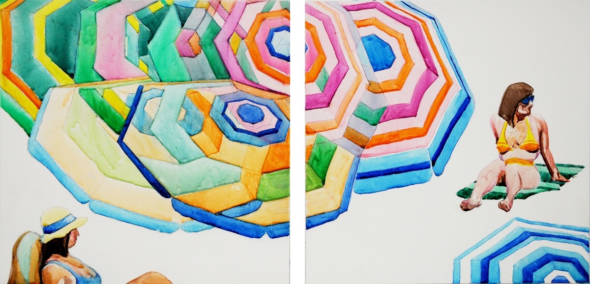 Kaleidoscope beach by Annabelle Shelton | Buy Art Online | Rise Art