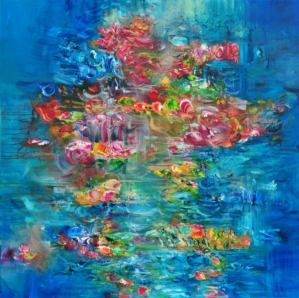 Life In Colour- Scene 1 by Victoria Horkan | Buy Art Online | Rise Art