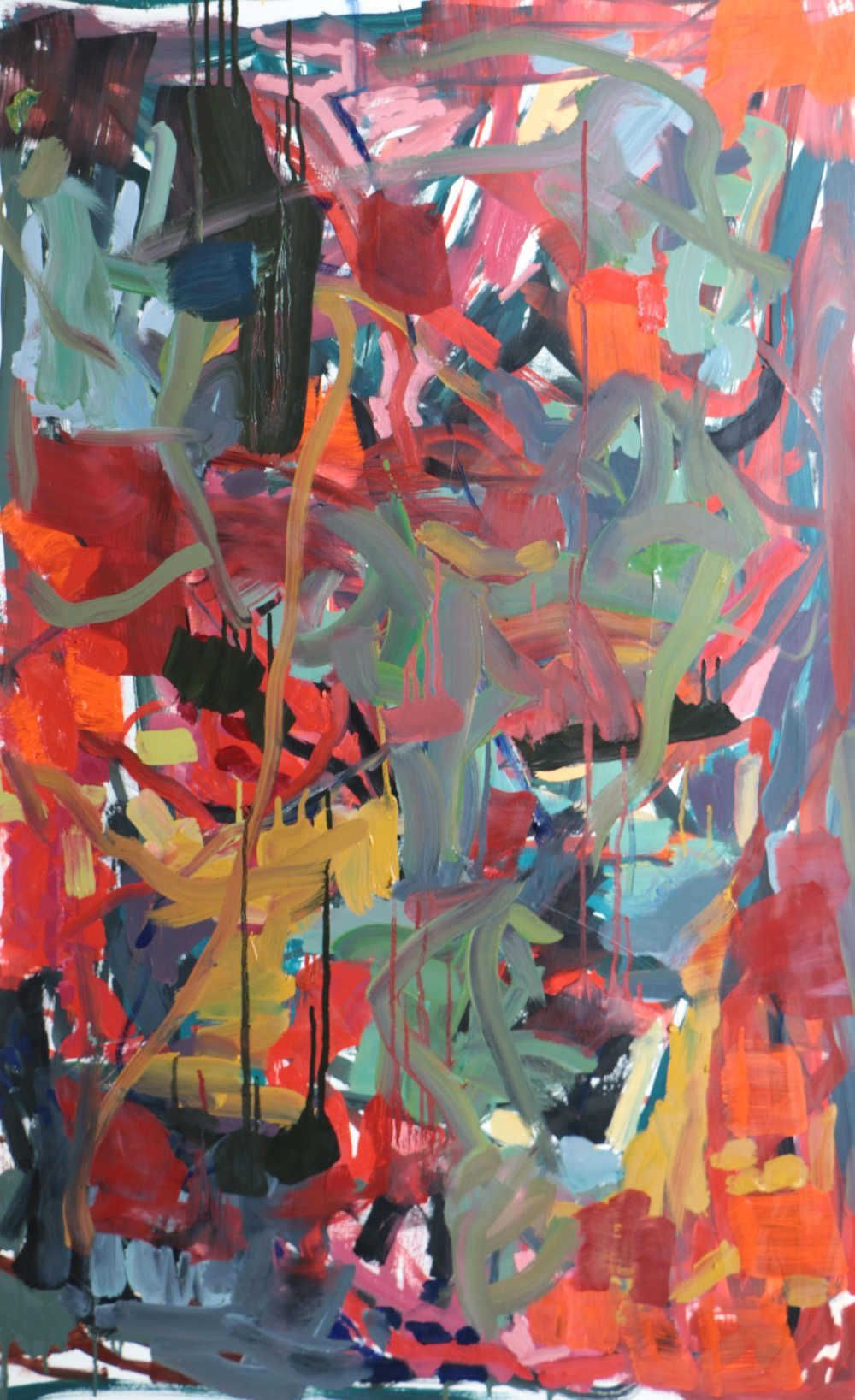 162 huile sur papier by Jean-Christophe Leveque | Buy Art Online | Rise Art