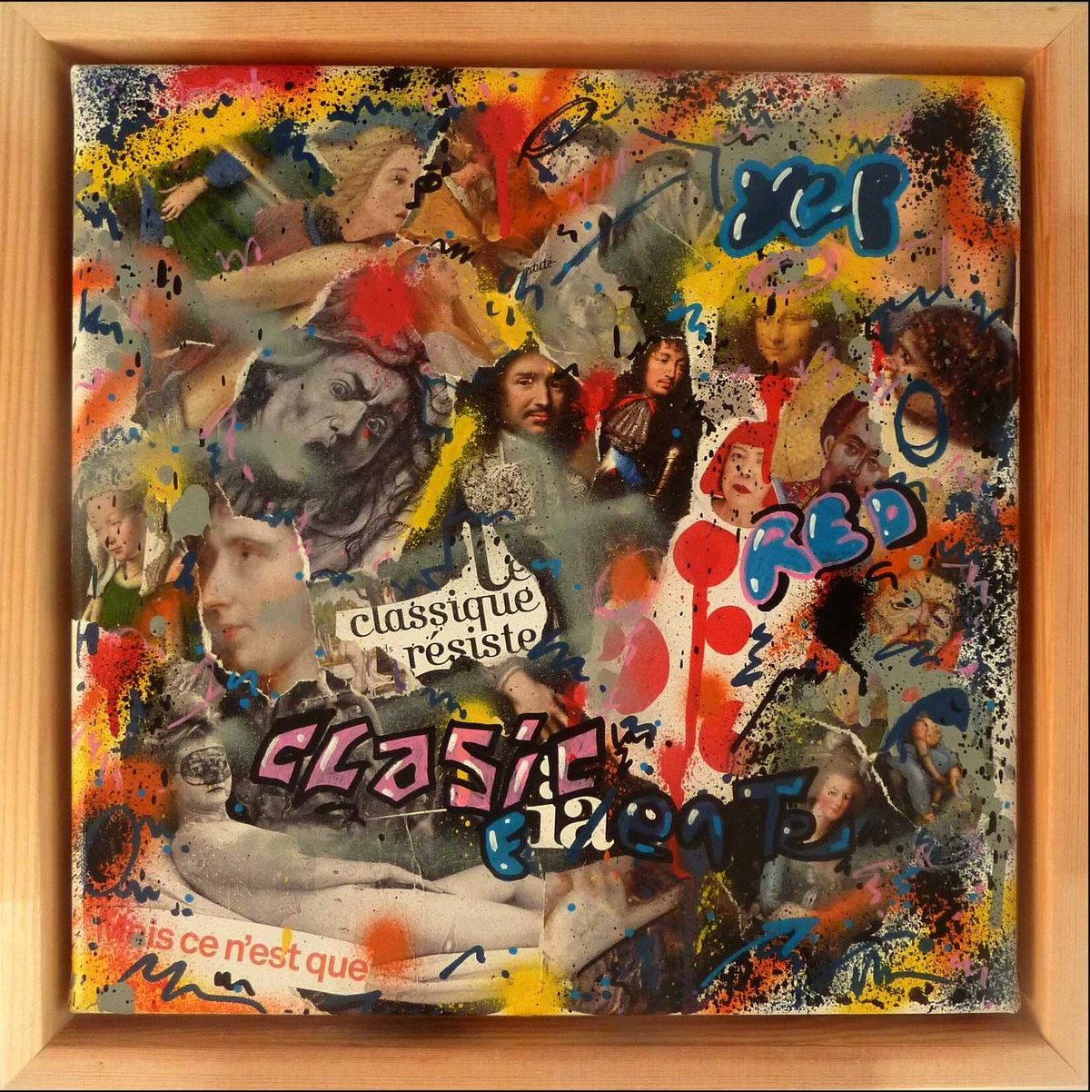 Le classique résiste by Saname | Buy Art Online | Rise Art