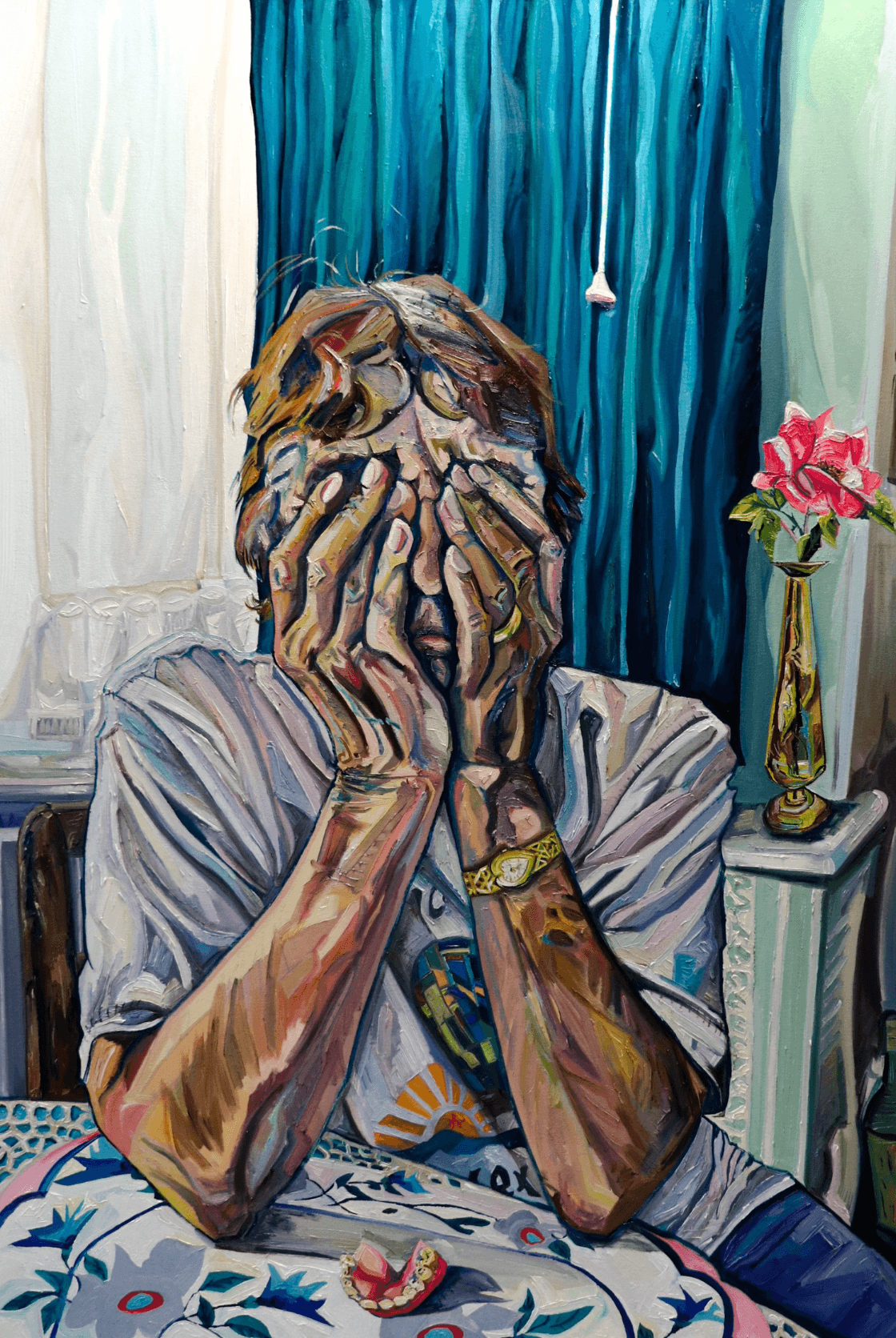 Flowers In Harrow by Lee Kay-Barry | Buy Art Online | Rise Art