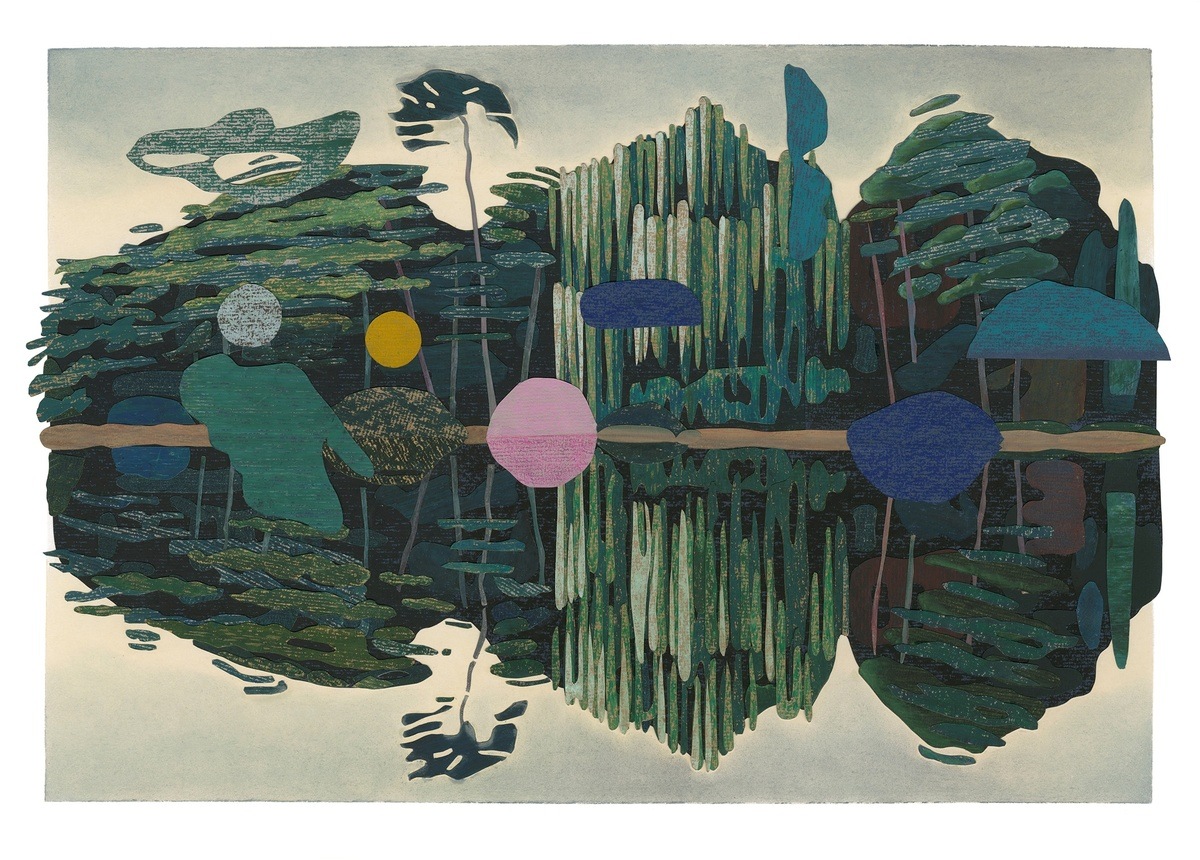 Night Swimming by Oli Mumby | Buy Art Online | Rise Art