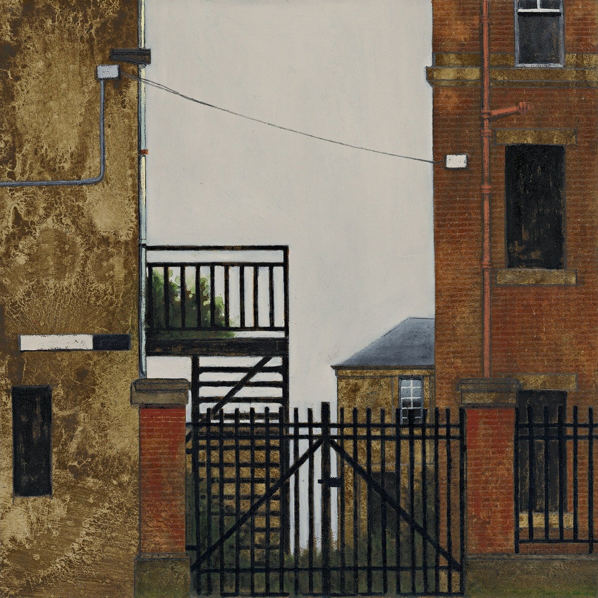 Gate & Fire Escape par Cate Inglis | Acheter de l'art en ligne | Rise Art