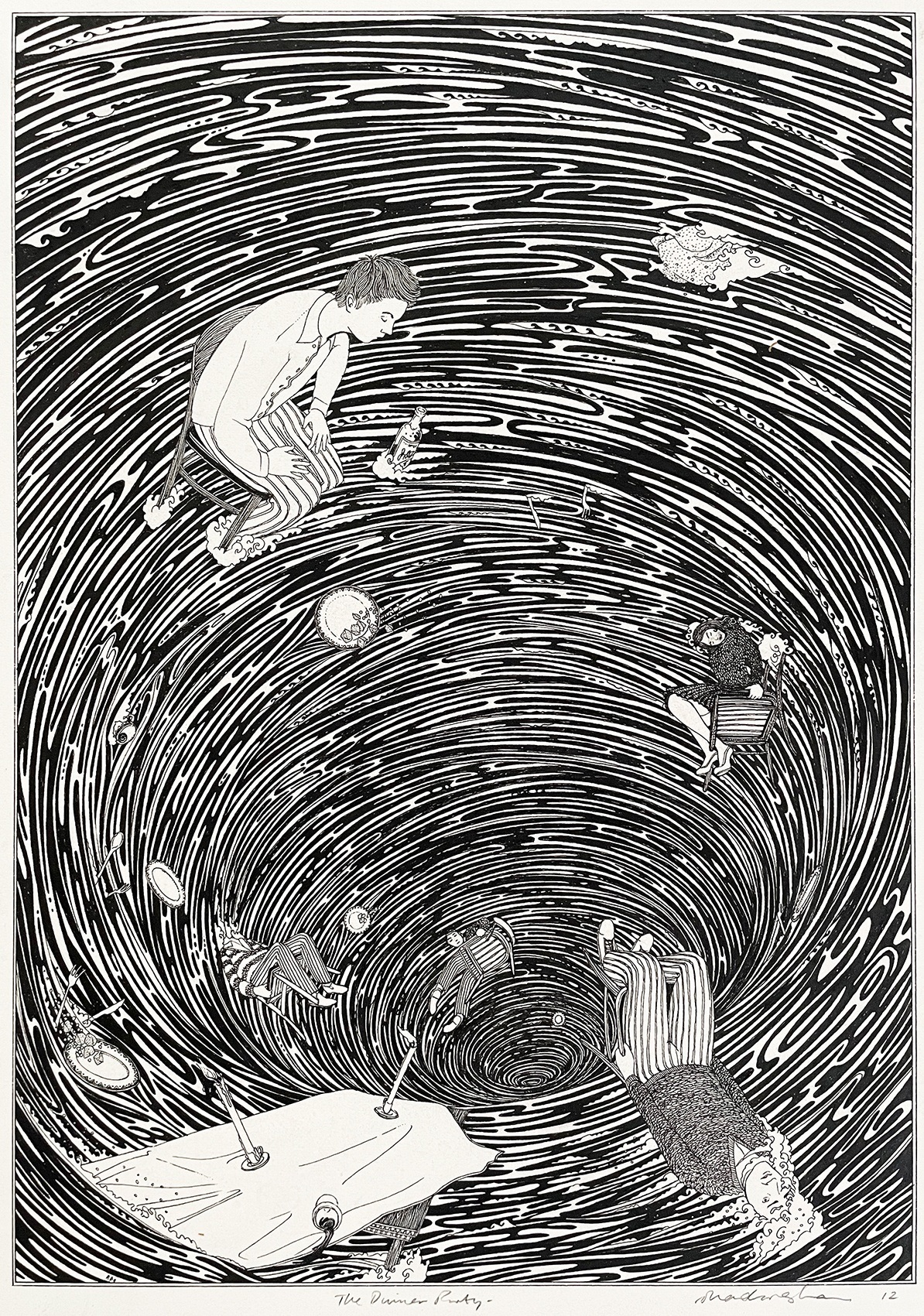 The Dinner Party by Rohan Eason | Buy Art Online | Rise Art