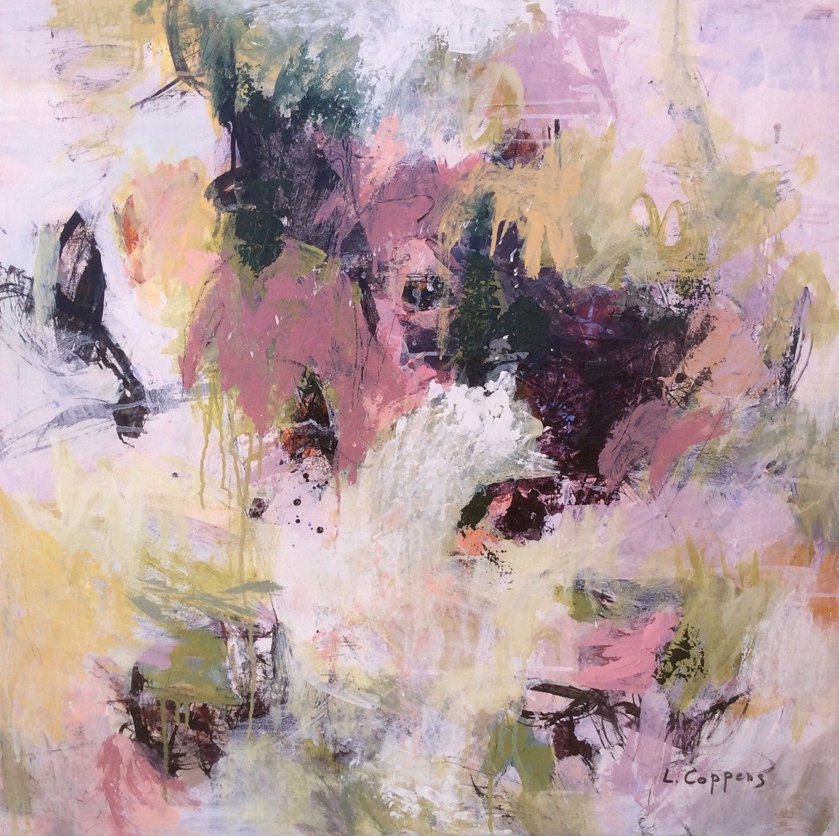 Talking to butterflies von Linda Coppens | Kunst online kaufen | Rise Art