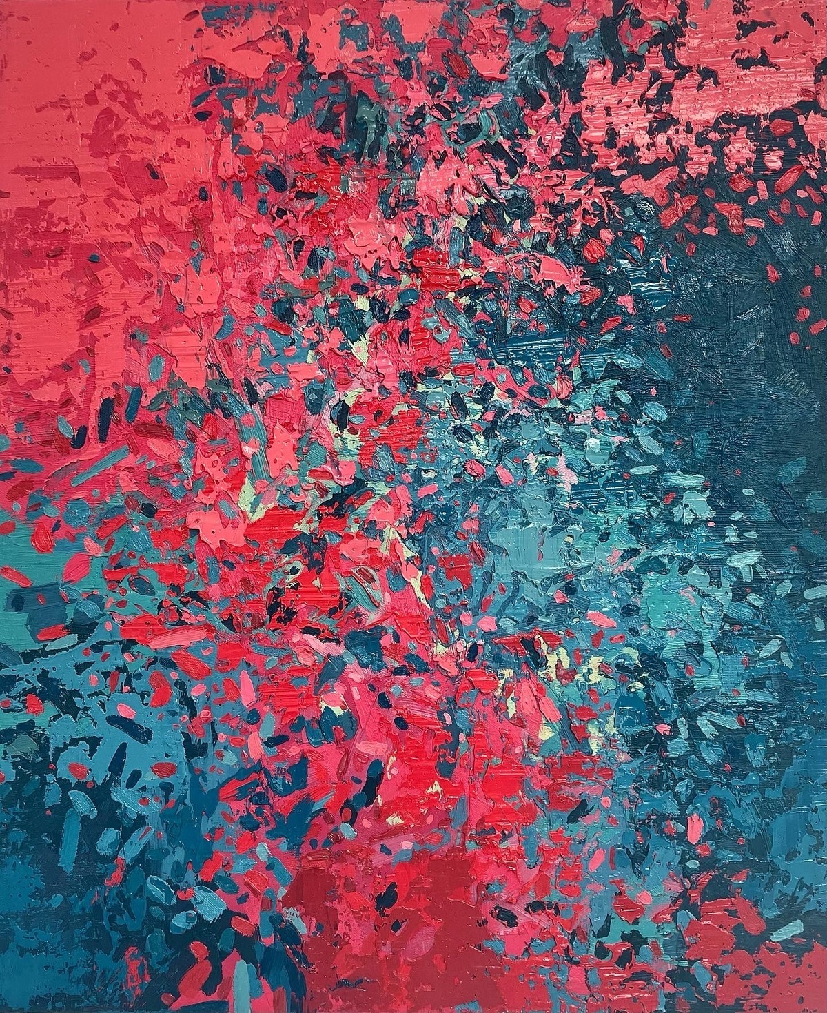 Magic of red by Seçil | Buy Art Online | Rise Art