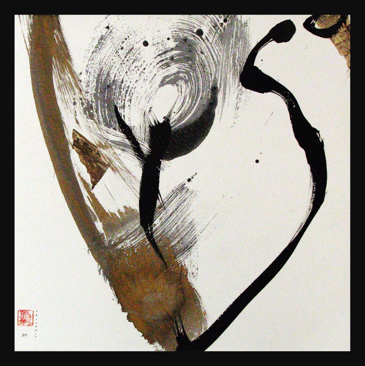 Calligraphie organique III by Marie Christine PALOMBIT | Buy Art Online ...
