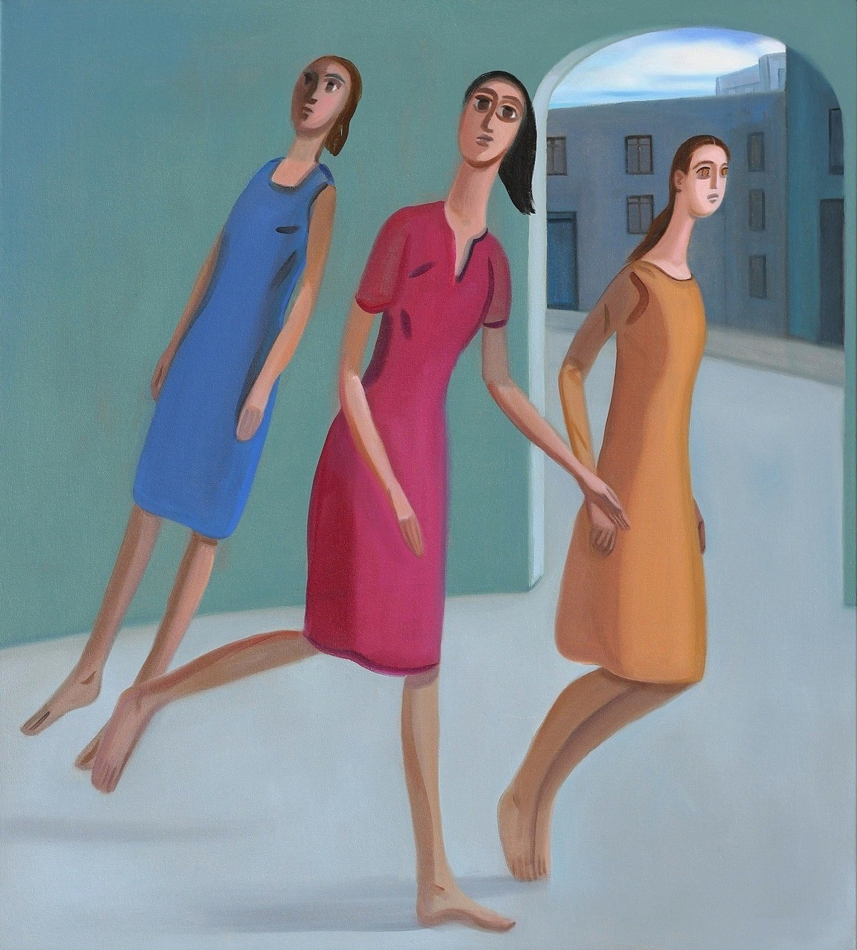 Into the Street by Sonia Martin | Buy Art Online | Rise Art