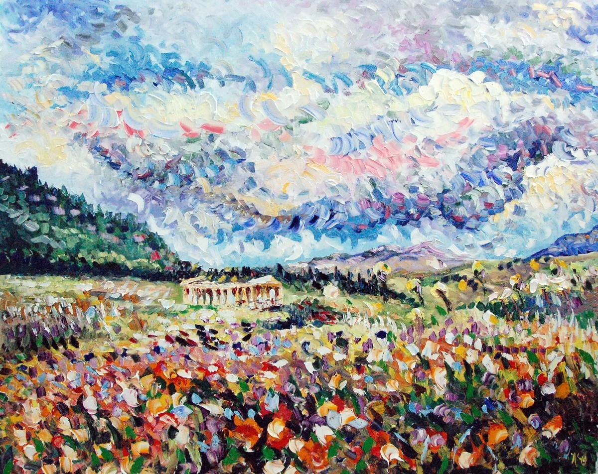 Valle dei Templi by Antonino Puliafico | Buy Art Online | Rise Art