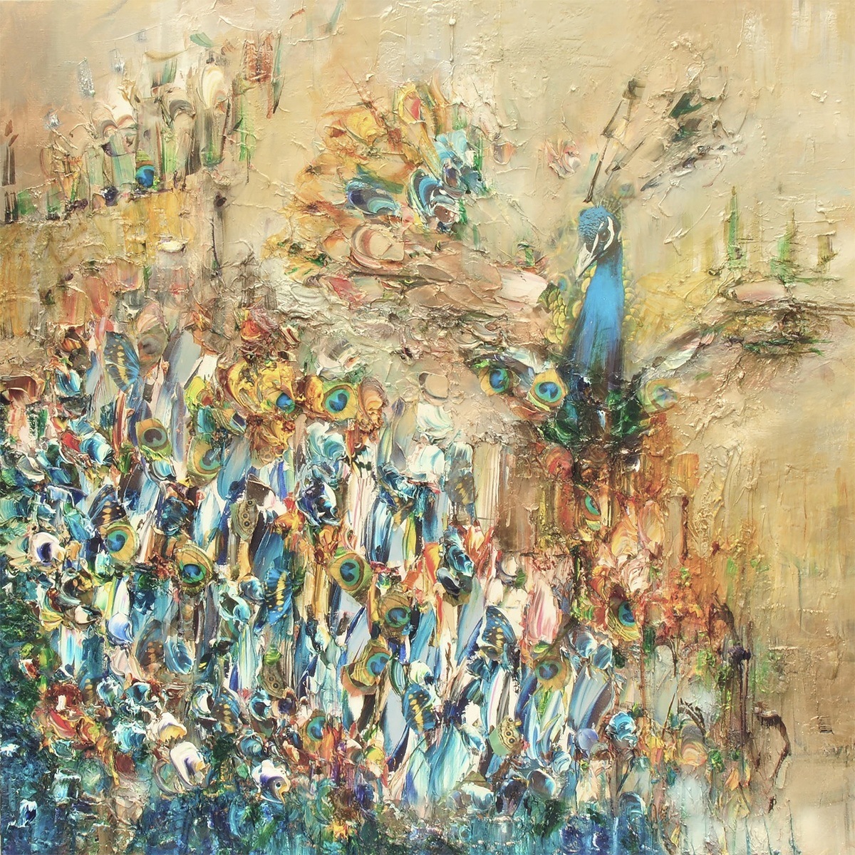 Peacock Throne by Victoria Horkan | Buy Art Online | Rise Art