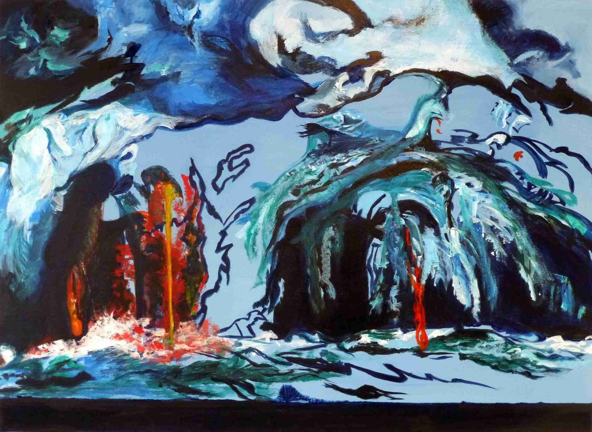 La Déesse Du Volcan Par Clara Crespin Acheter De L Art En Ligne