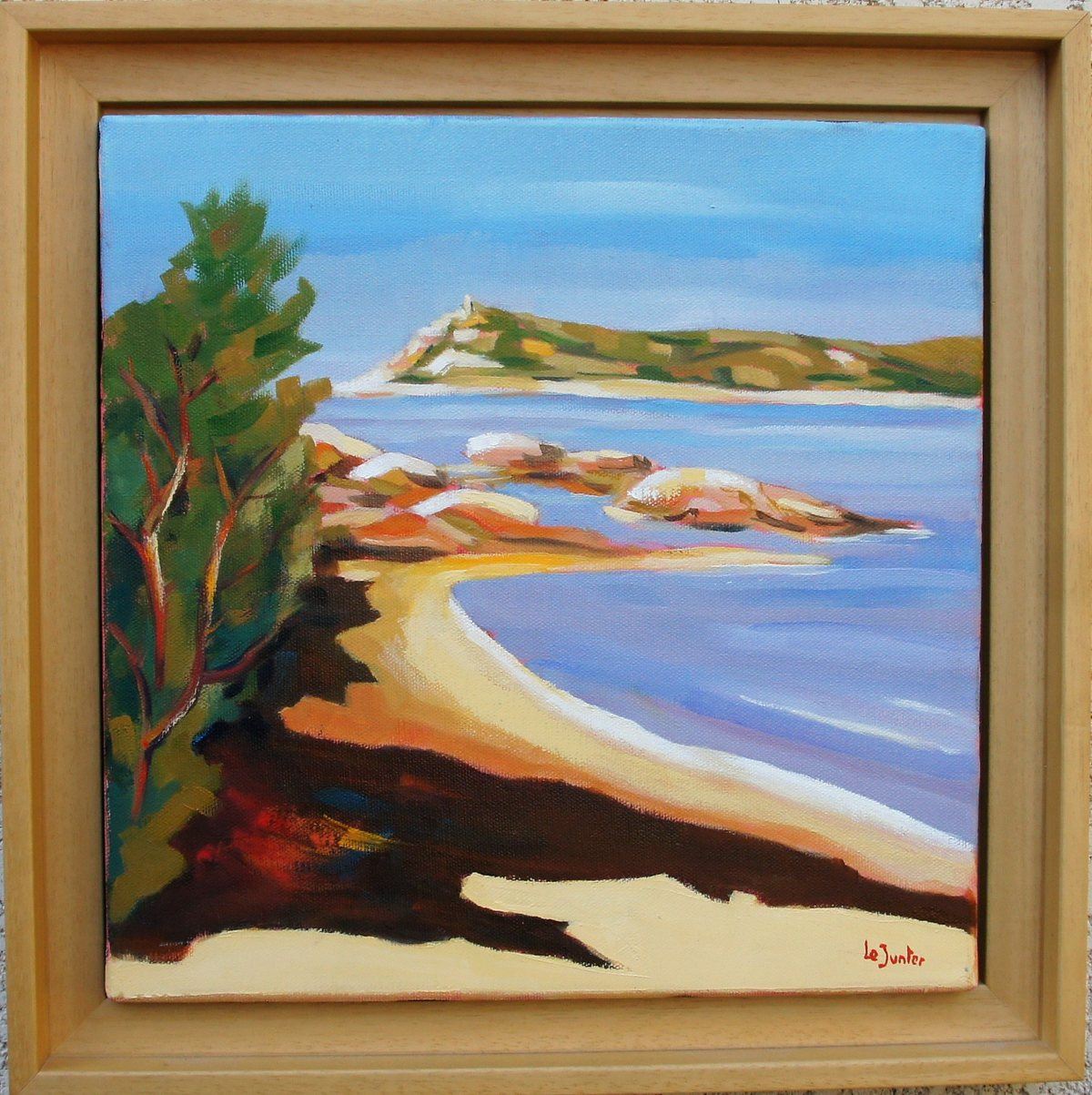 L'île des Embiez vue de la presqu'île du Gaou by Jean-Noël Le Junter ...