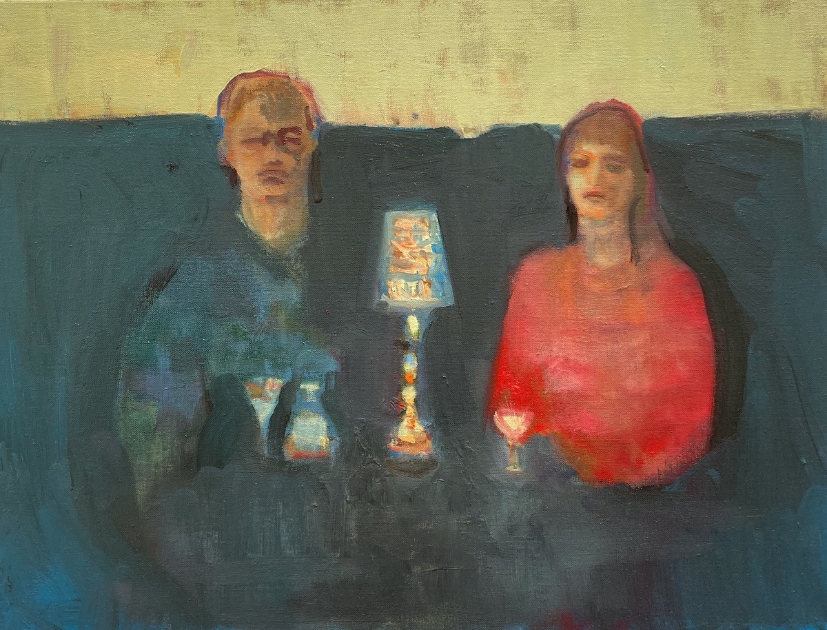 Moment of Clarity in Blue by Caroline Cornelius | Buy Art Online | Rise Art