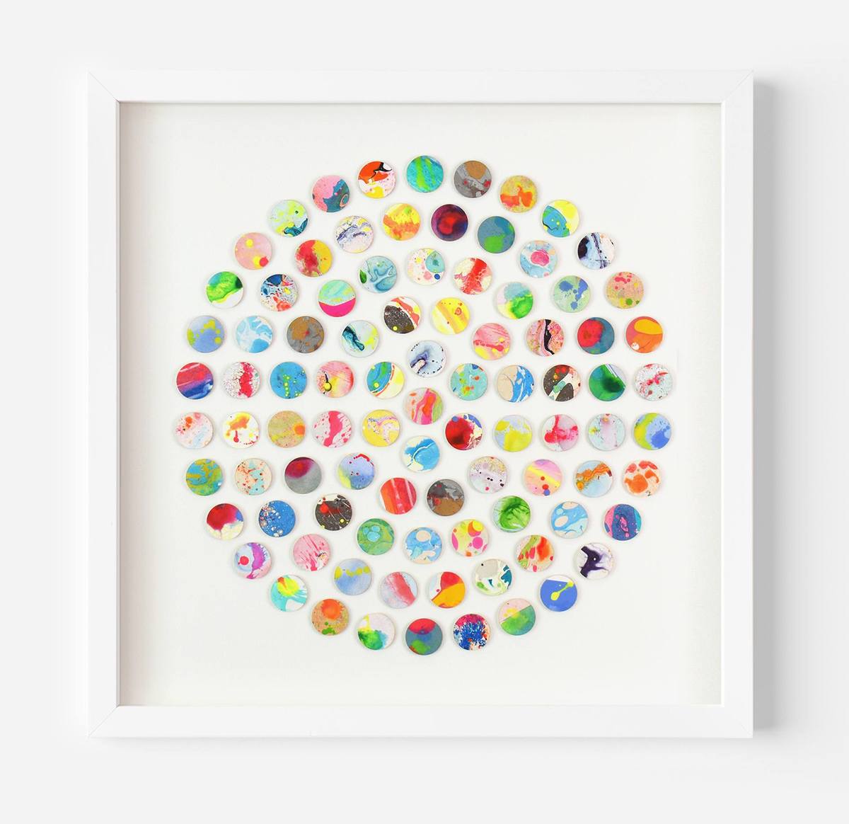 Marble Dots Circle par Amelia Coward | Acheter de l'art en ligne | Rise Art