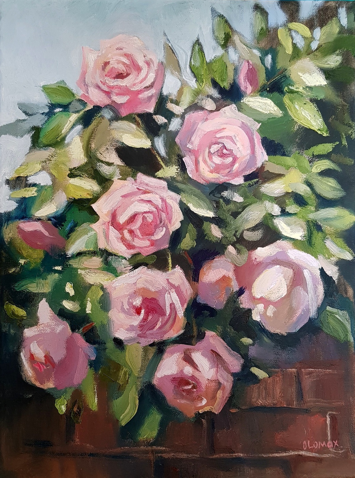 Roses by Olga Lomax | Buy Art Online | Rise Art