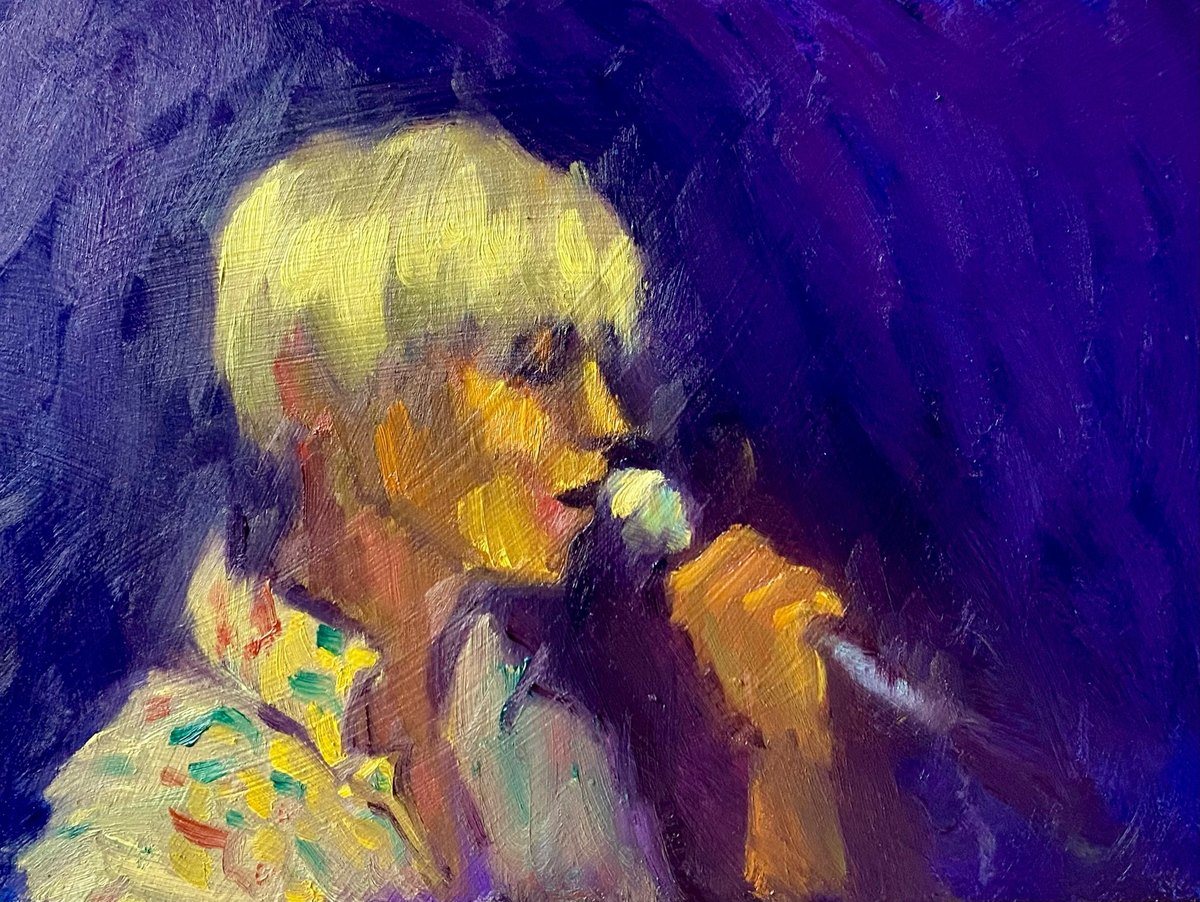 La chanteuse by Barbara Petit Lisy | Buy Art Online | Rise Art