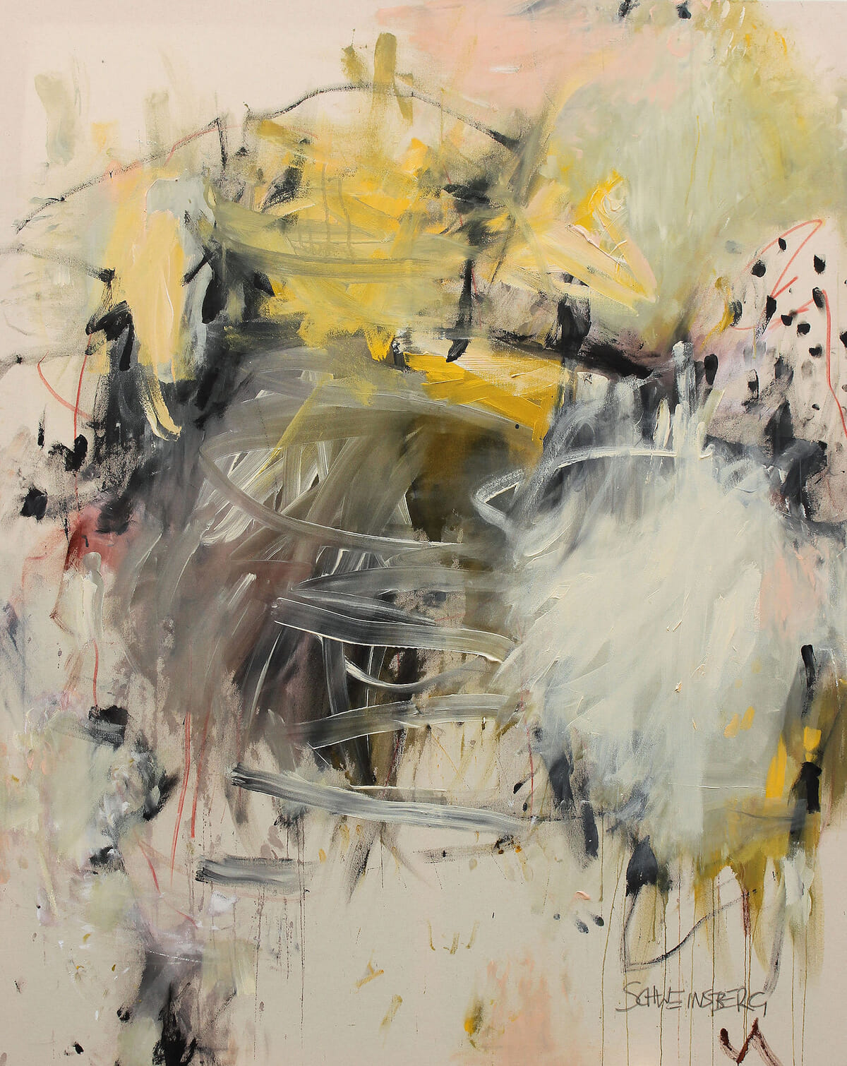 FEARLESS IN YELLOW by Daniela Schweinsberg | Buy Art Online | Rise Art