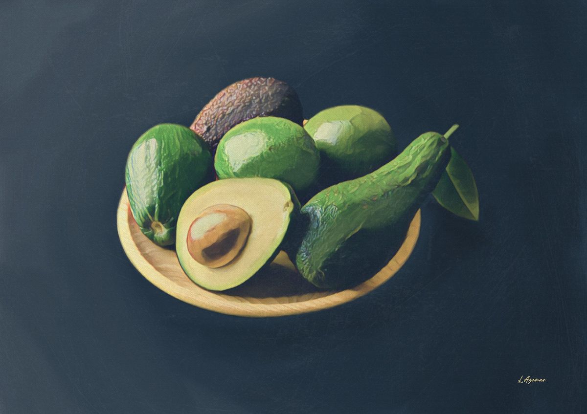 The green plate by Luis Azemar | Buy Art Online | Rise Art