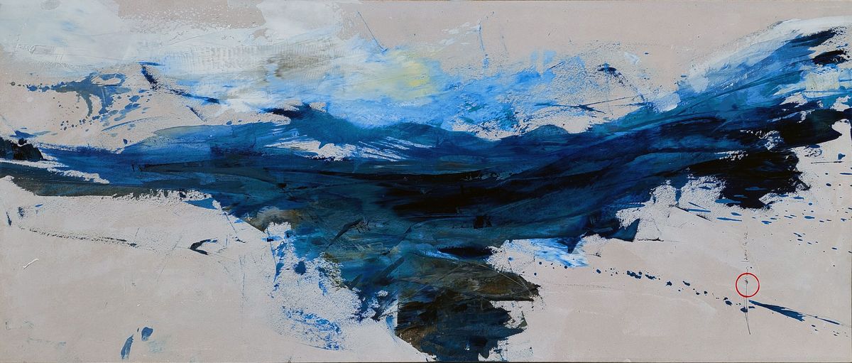 The blue way - 32 by Didier Goessens | Buy Art Online | Rise Art