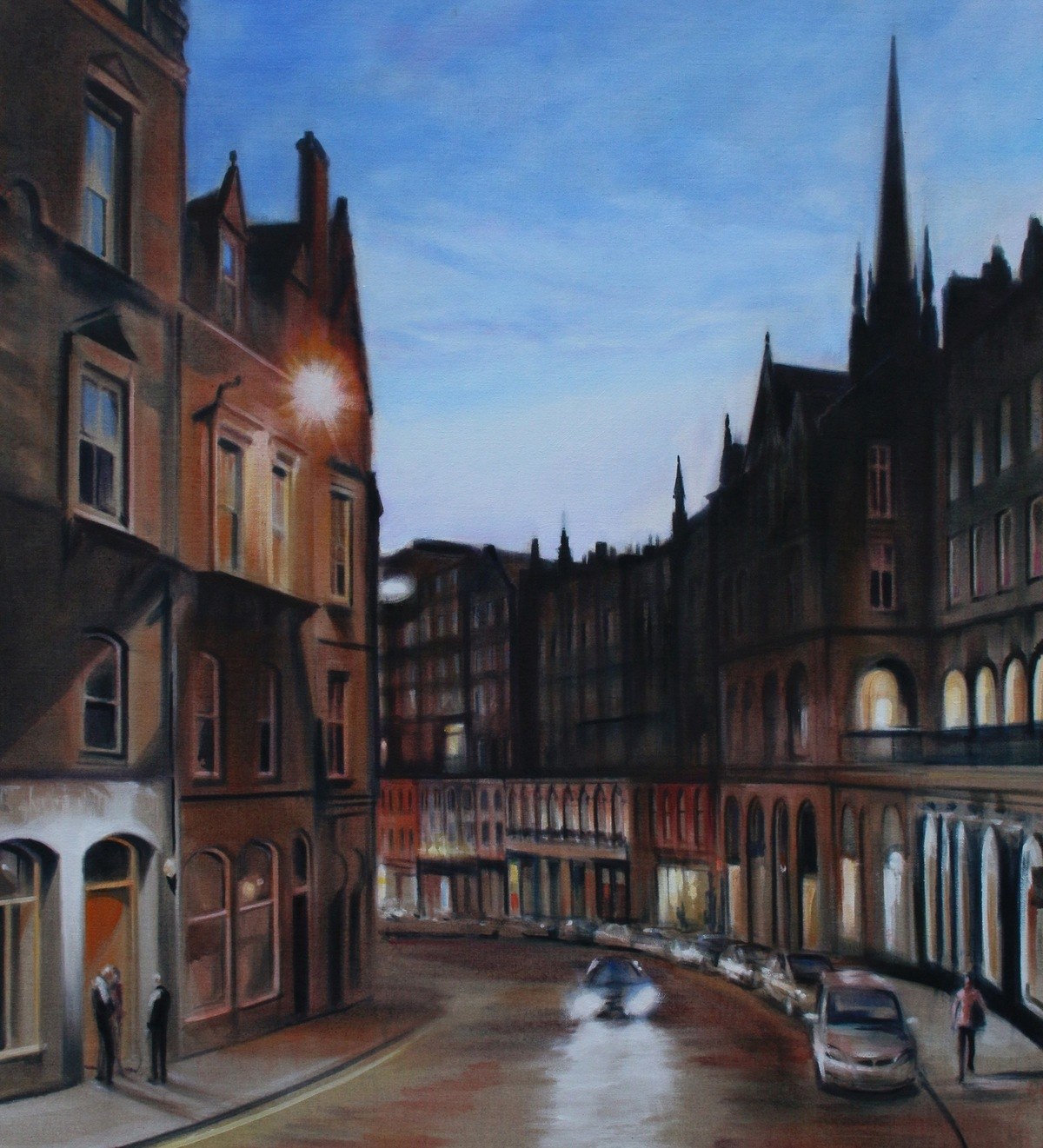Victoria Street, Edinburgh par Georgia Peskett | Acheter de l'art en ...