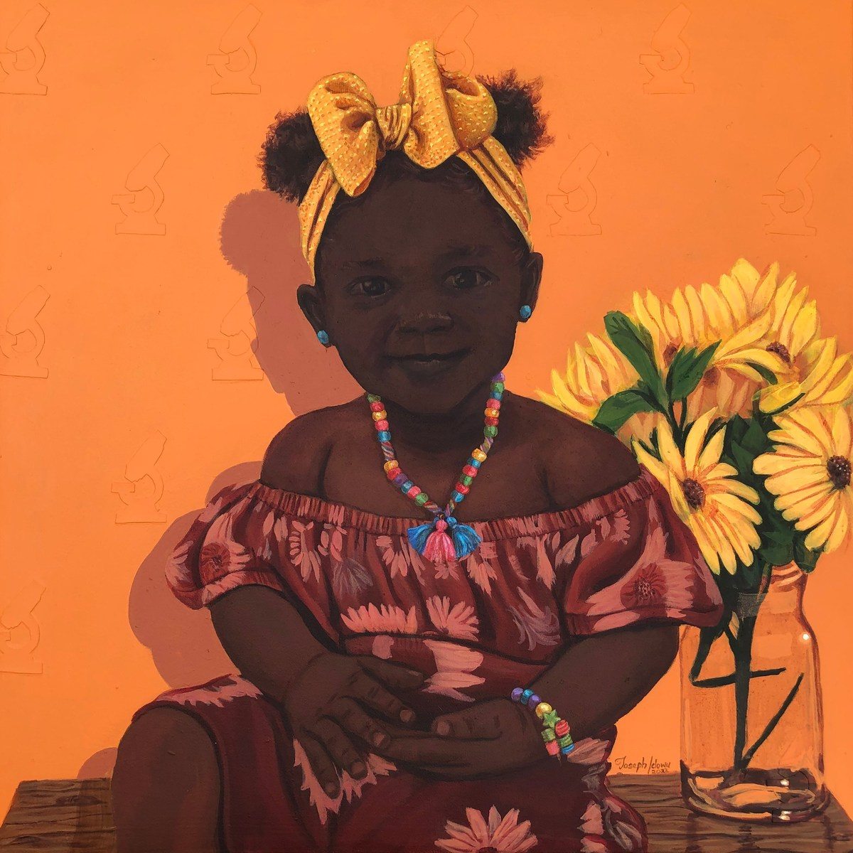 5. 30. 2020 ad the glass vase by Joseph Idowu | Buy Art Online | Rise Art