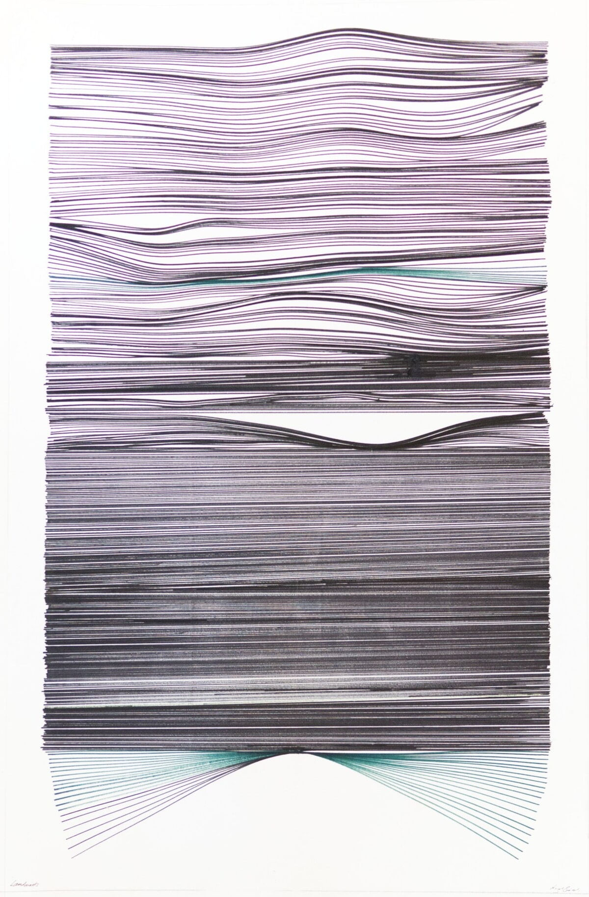 Landmarks descending von Nigel Bird | Kunst online kaufen | Rise Art