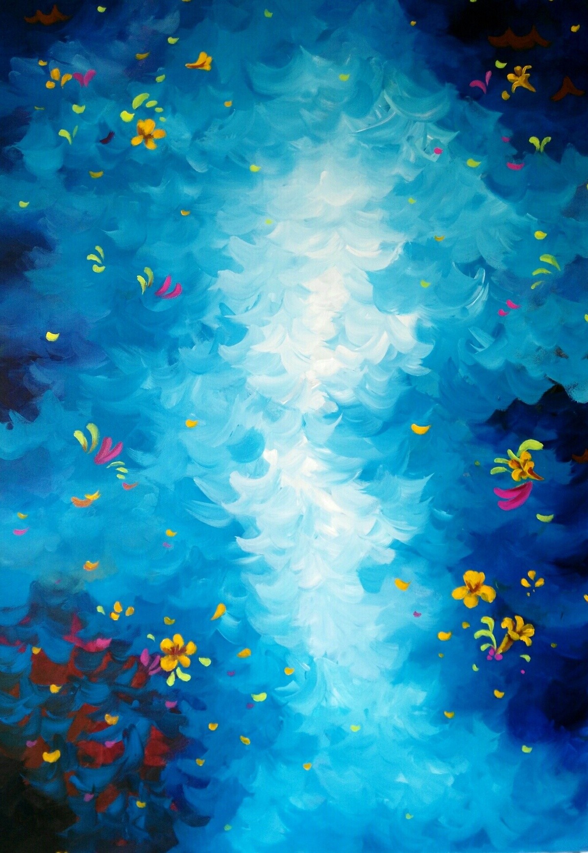 Sky par Grace Aza-Selinger | Acheter de l'art en ligne | Rise Art