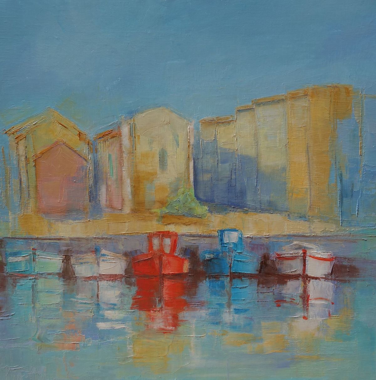 A martigues par Régine Pivier-Attolini | Acheter de l'art en ligne ...