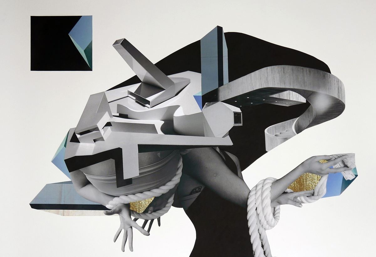 MAPA HOLOGRÁFICO DE ROTA DE FUGA by Gustavo Amaral | Buy Art Online ...