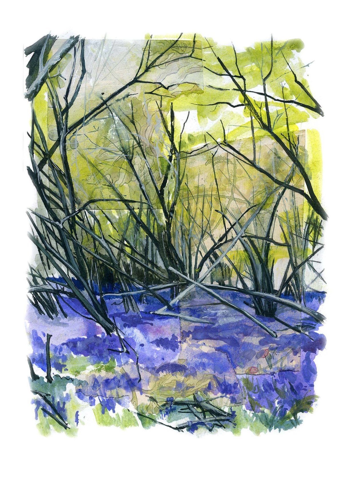 Sussex Blue par Sarah Whiteley | Acheter de l'art en ligne | Rise Art