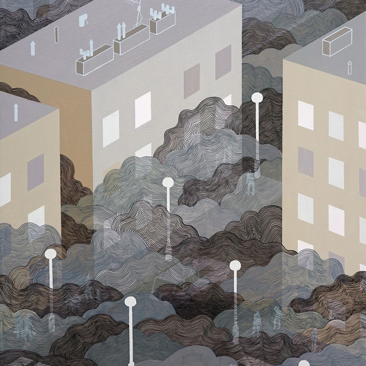 SMOG by Michal Cygan | Buy Art Online | Rise Art