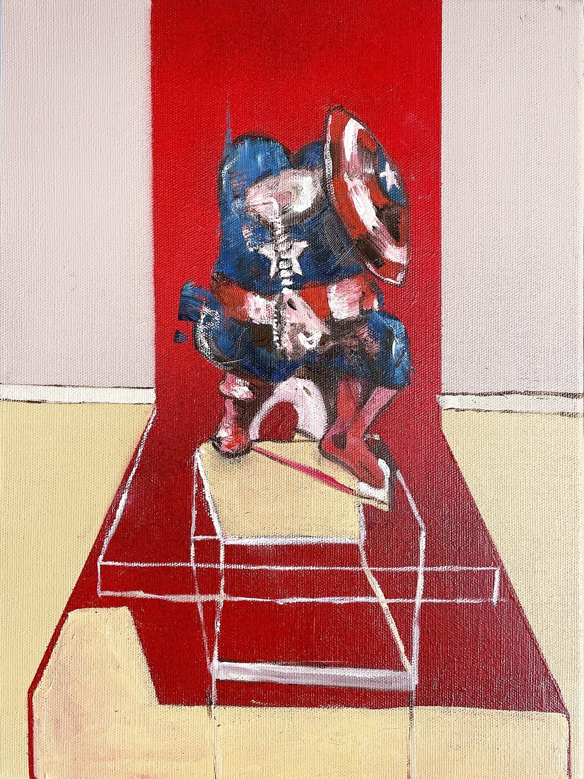 The captain has a boo-boo by Lee Ellis | Buy Art Online | Rise Art