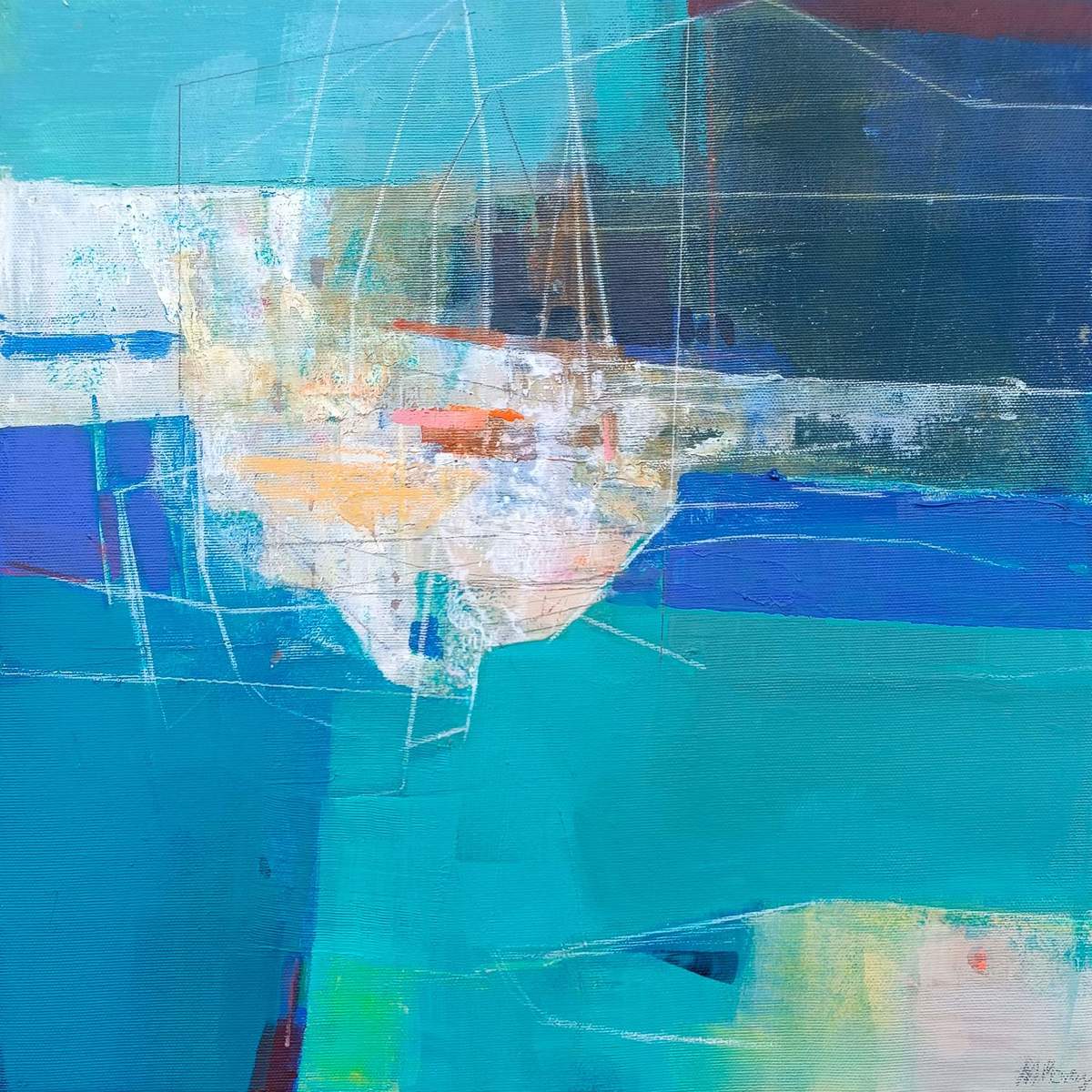 Marina 4 par Magdalena Morey | Acheter de l'art en ligne | Rise Art