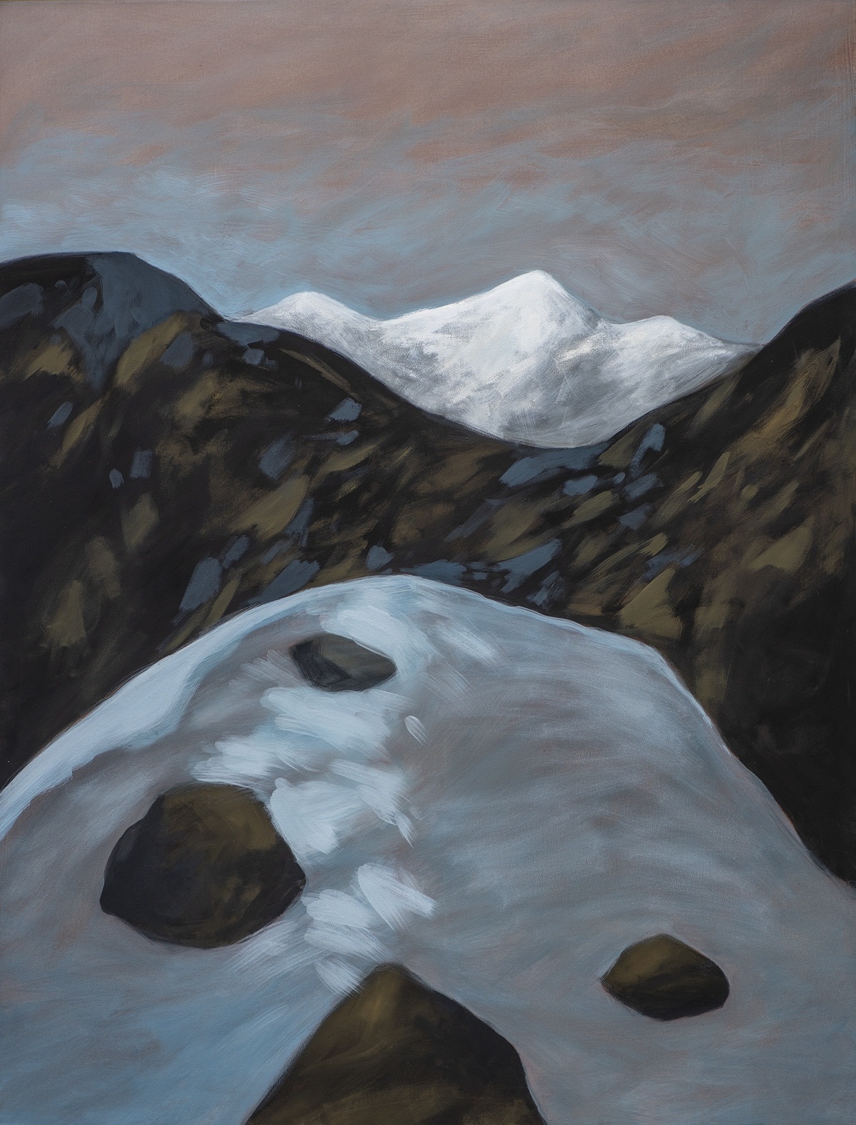 Ying and yang mountains by Vincent Ganaye | Buy Art Online | Rise Art