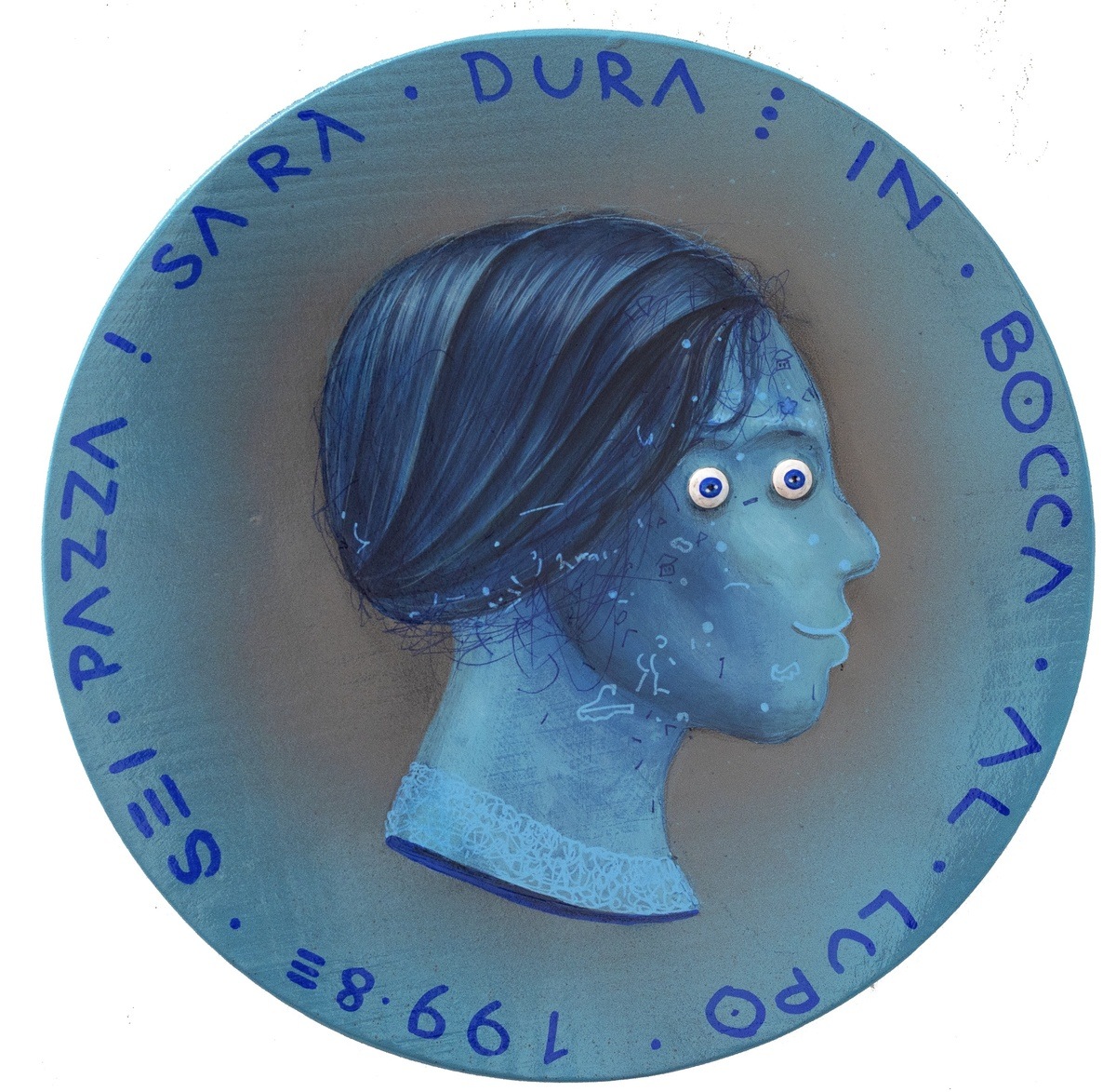 Currency #195 "You Are Crazy, It Will Be Hard, Good Luck" by Natasha ...