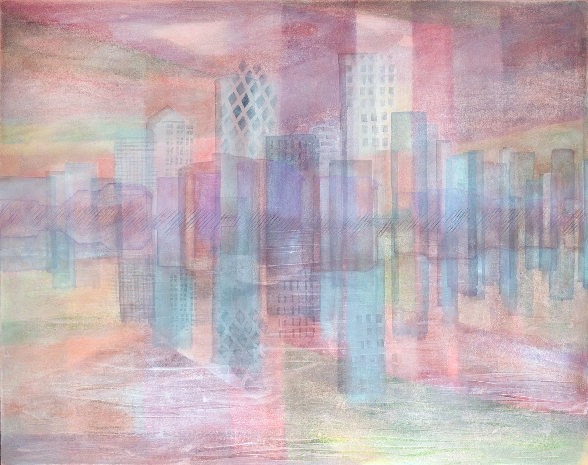 Sunlit City by Hermione Carline | Buy Art Online | Rise Art