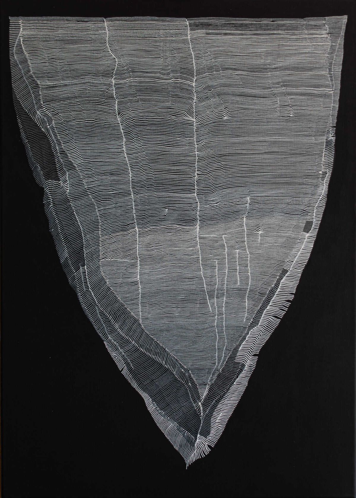 Série Weavings N-B, Triangle 02 by Chris Pillot | Buy Art Online | Rise Art